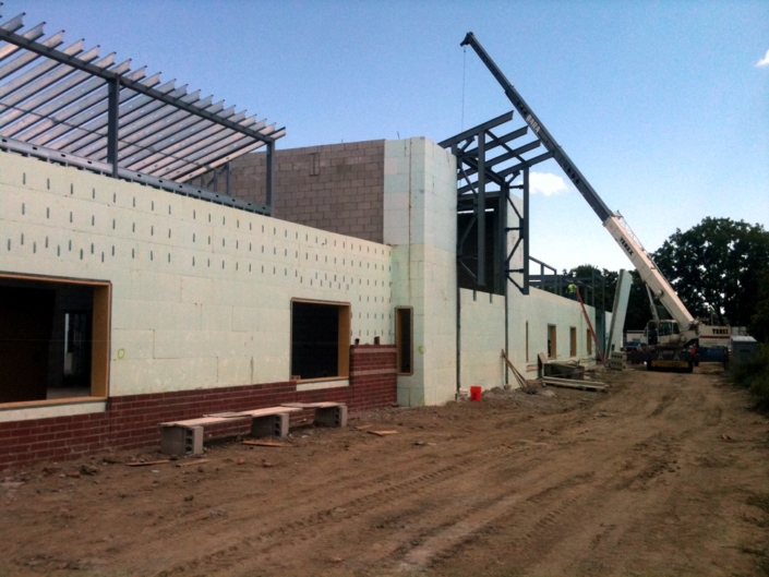 Commercial ICF Construction Company in Grand Rapids MI - Turtle Wall