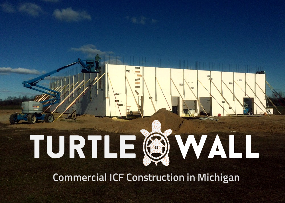 Commercial ICF Construction Company in Grand Rapids MI - Turtle Wall
